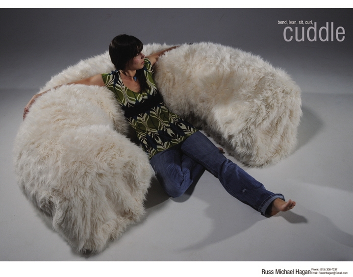 Russ Hagan, Cuddle, il divano da coccolare - Social Design Magazine