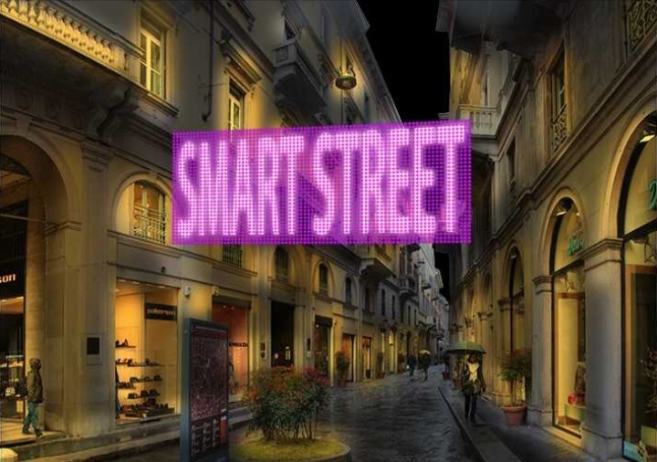 Milan lights up Italy's first Multiservice Smart Street - Social Design ...